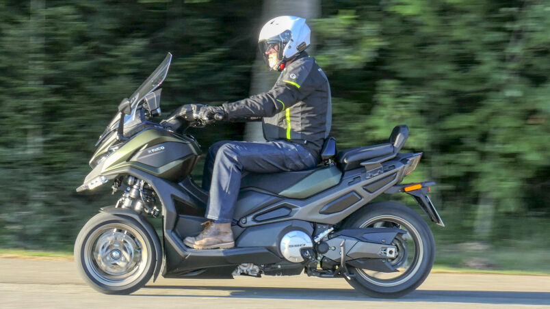 Fahrtest Kymco CV3