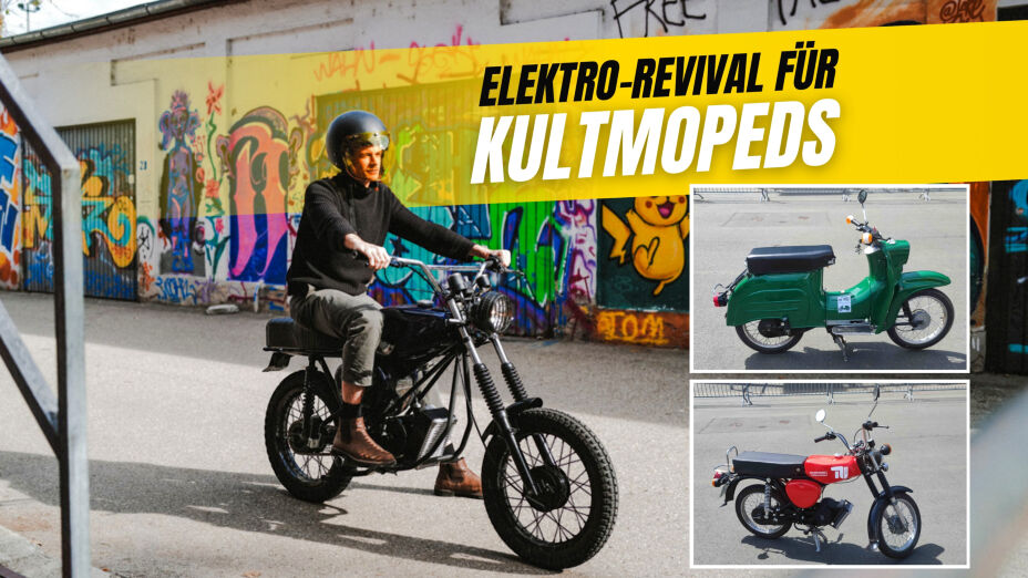 Simson S51 & Schwalbe – Kult-Mopeds jetzt als Elektro-Version