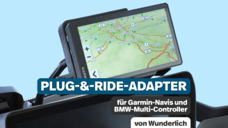Wunderlich Plug-&-Ride-Adapter: Garmin-Navi am BMW-Multi-Controller ...