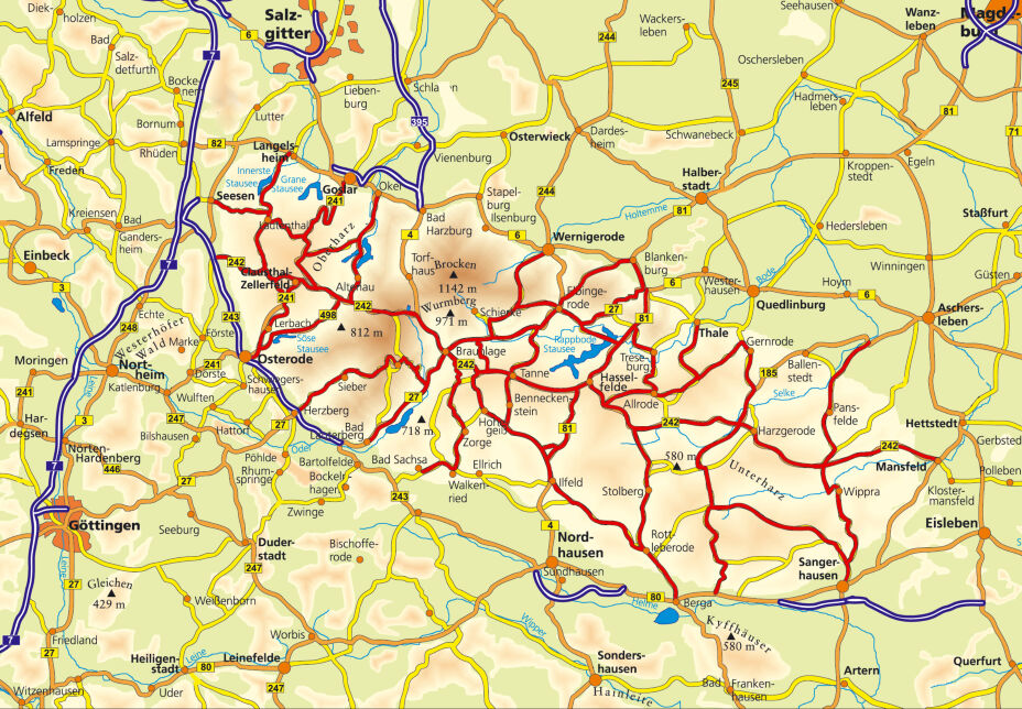 Motorrad Tour Harz